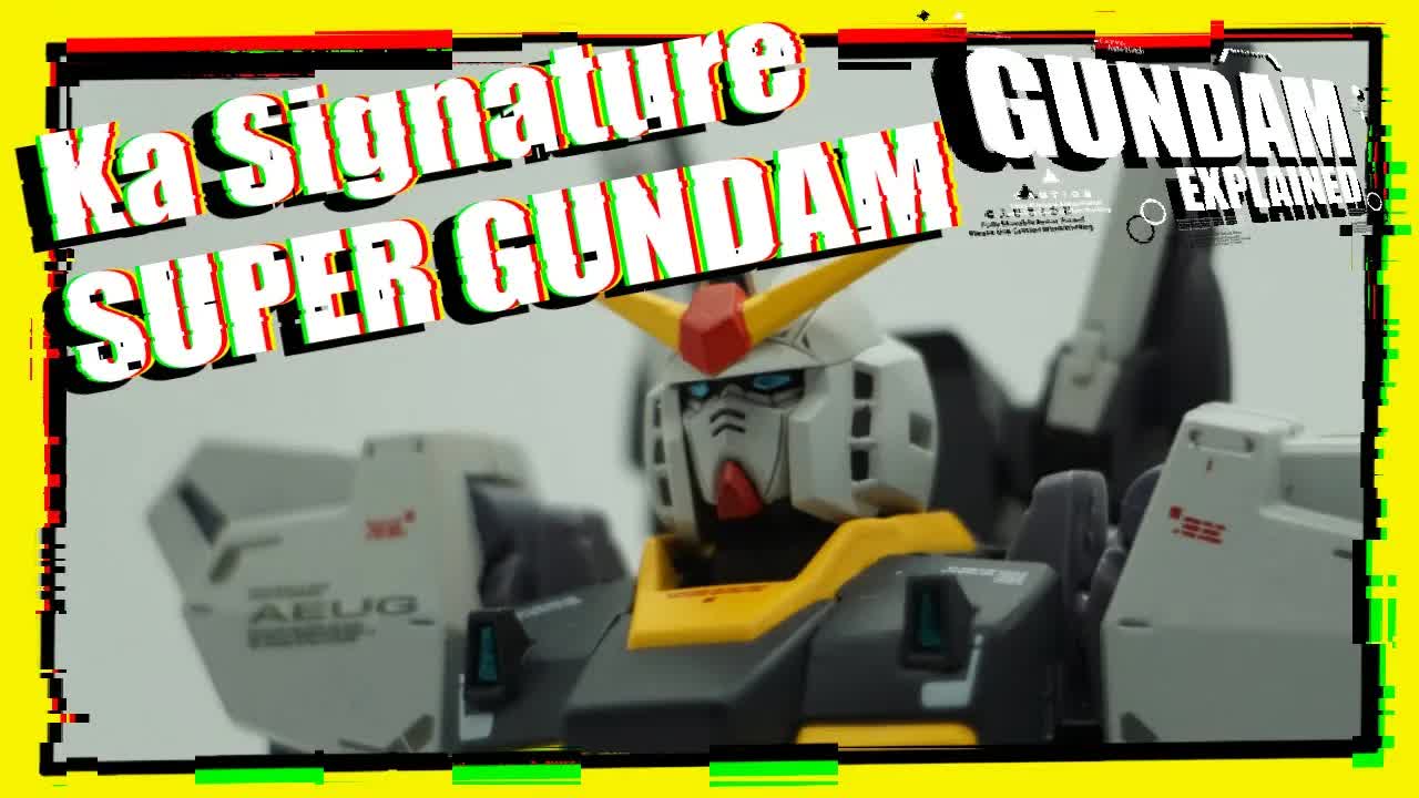 Super Gundam impressions [Robot Spirits Ka Signature]