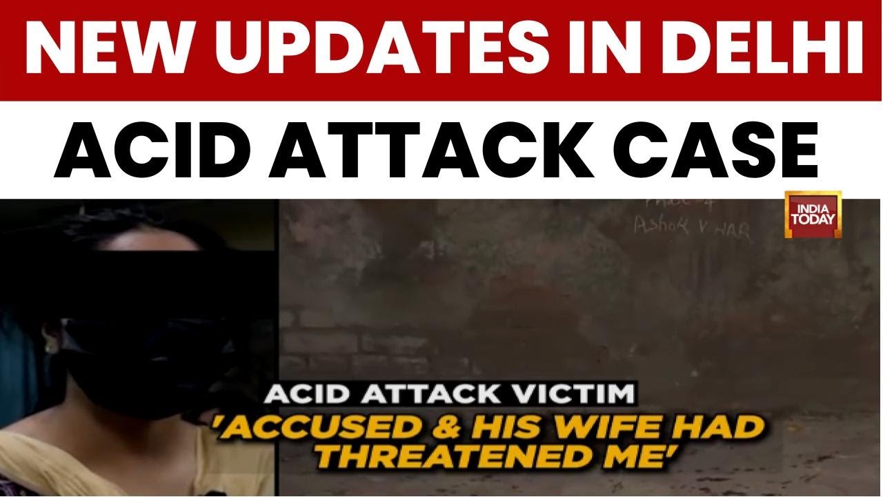 Delhi Acid Attack Horror: Stalker and 2 aides throw acid on DU student ...