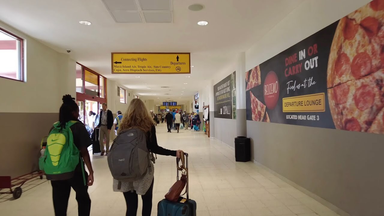 Belize Airport Departure BZE