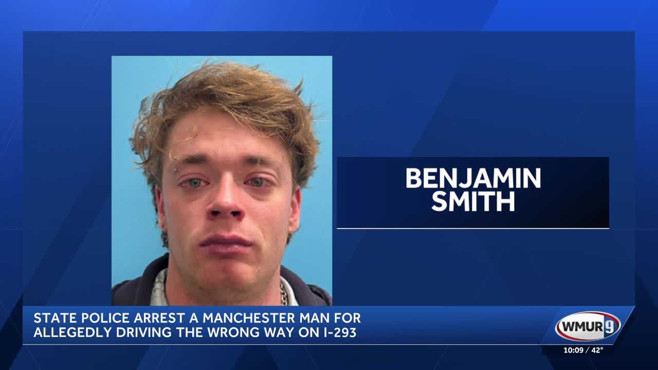 Manchester man arrested for allegedly driving the wrong way on I-293
