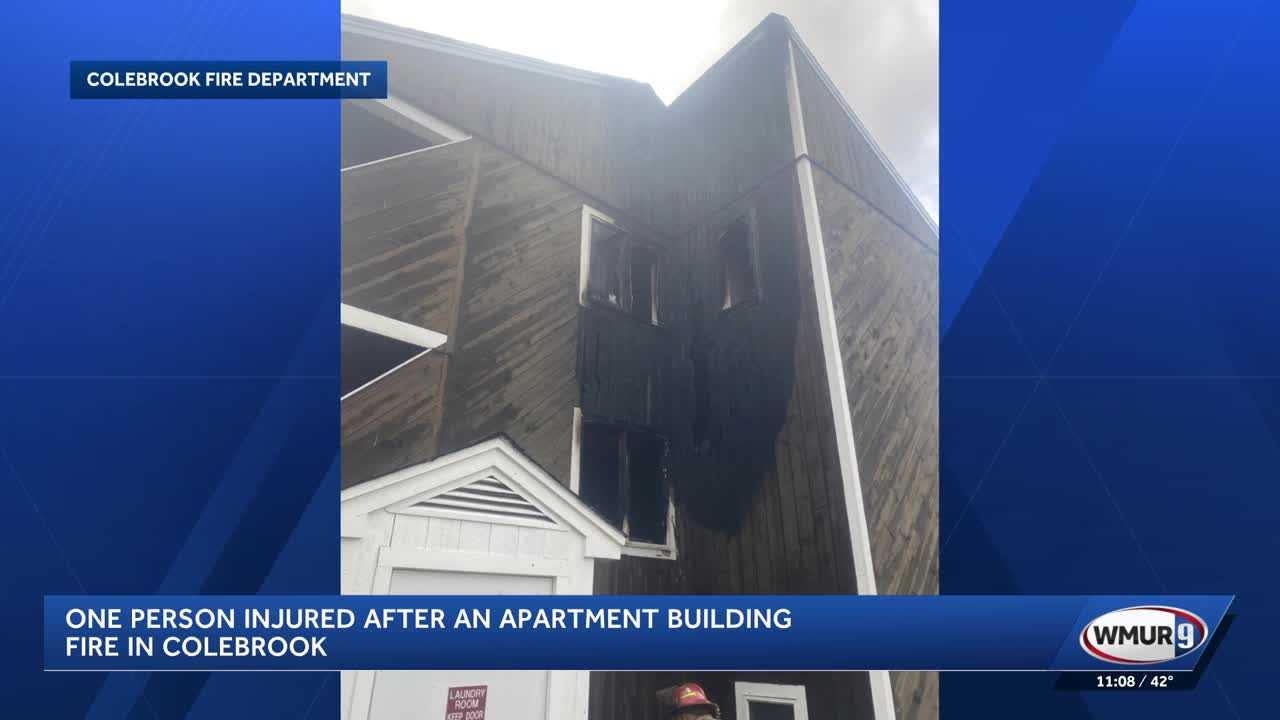 Man dies after fire at Colebrook apartment building