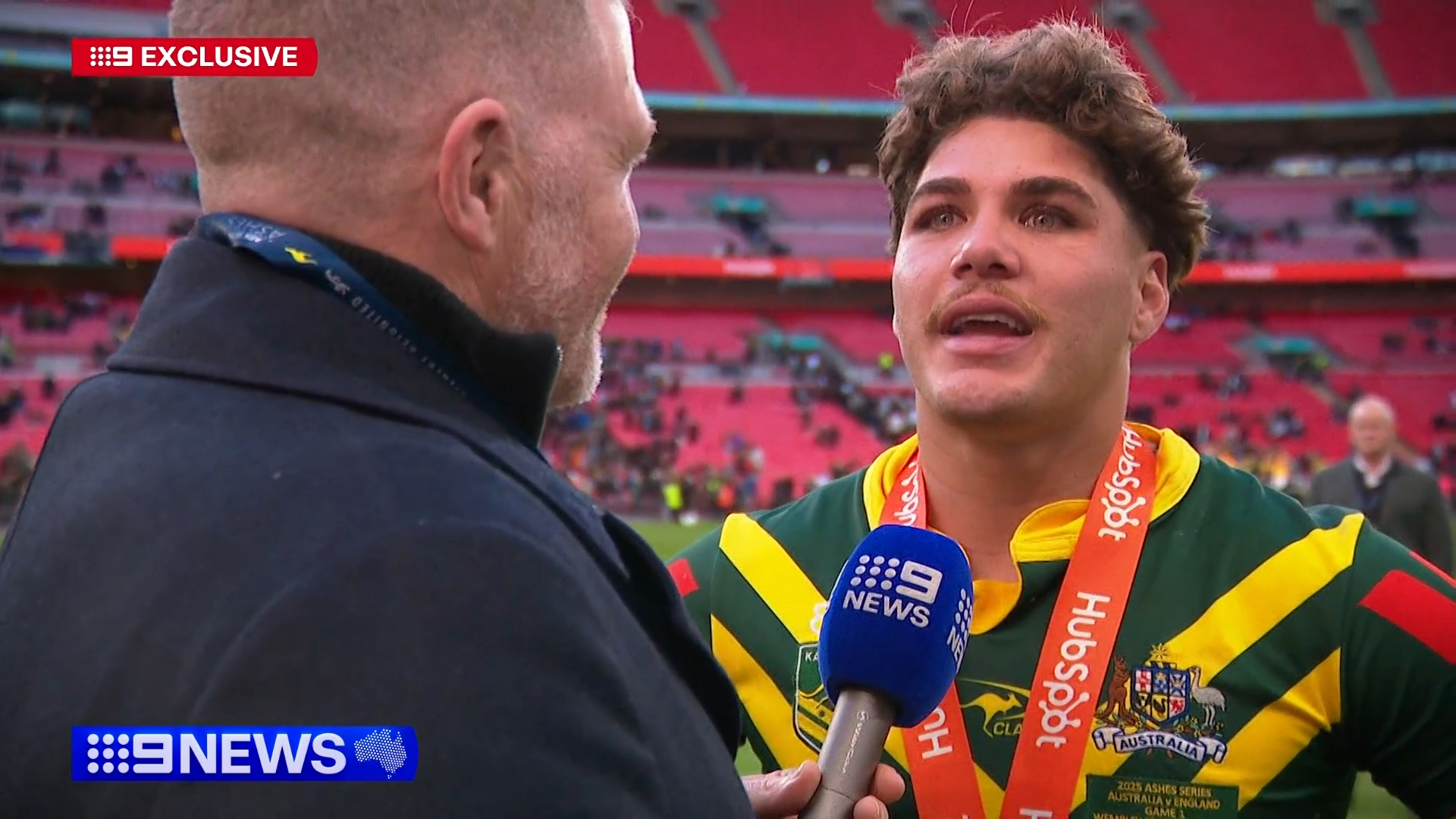 Walsh's emotional admission on dad's tears after debut