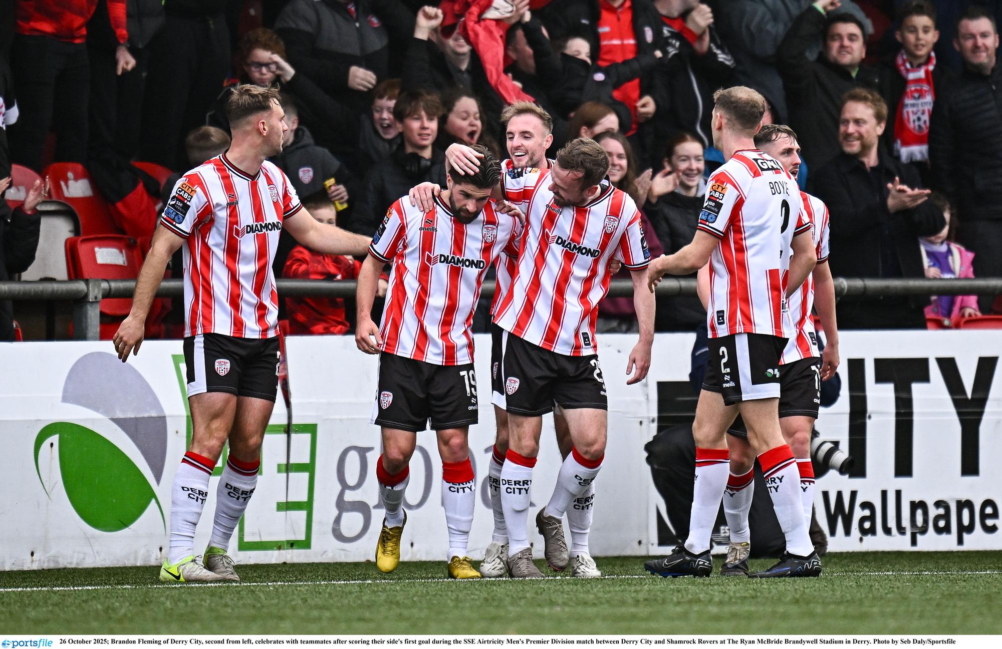 Derry City achieve European objective as Brandywell victory delays ...