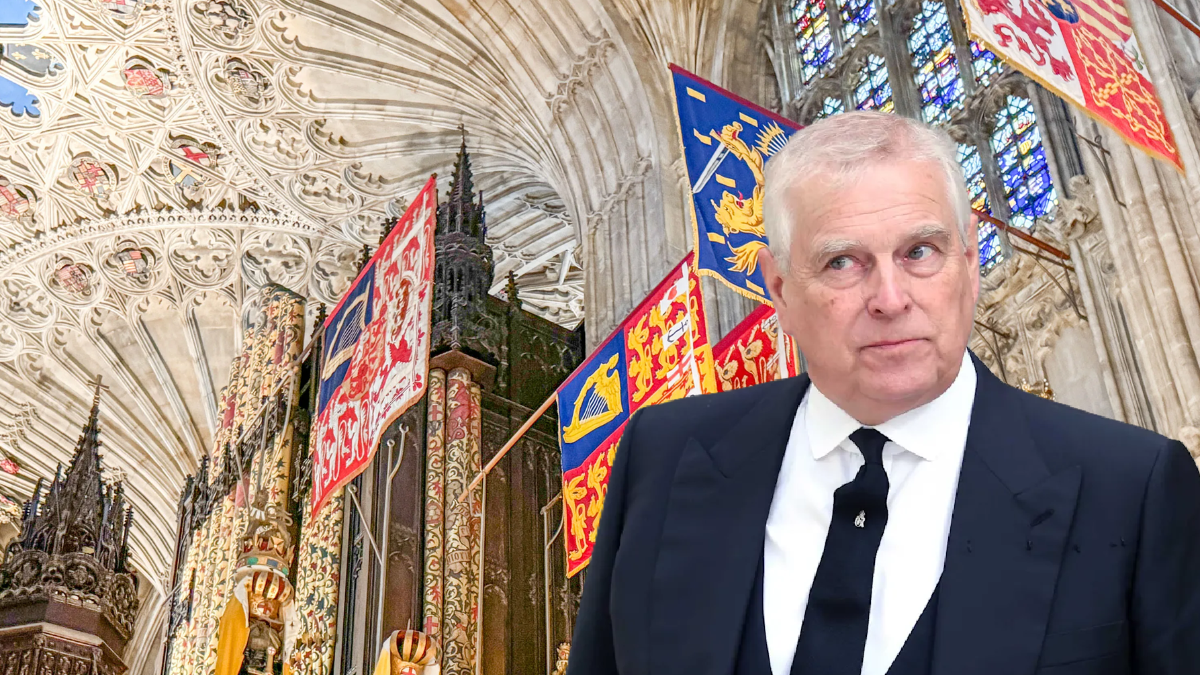 Ultimate disgrace: Prince Andrew's royal banner removed in move ...