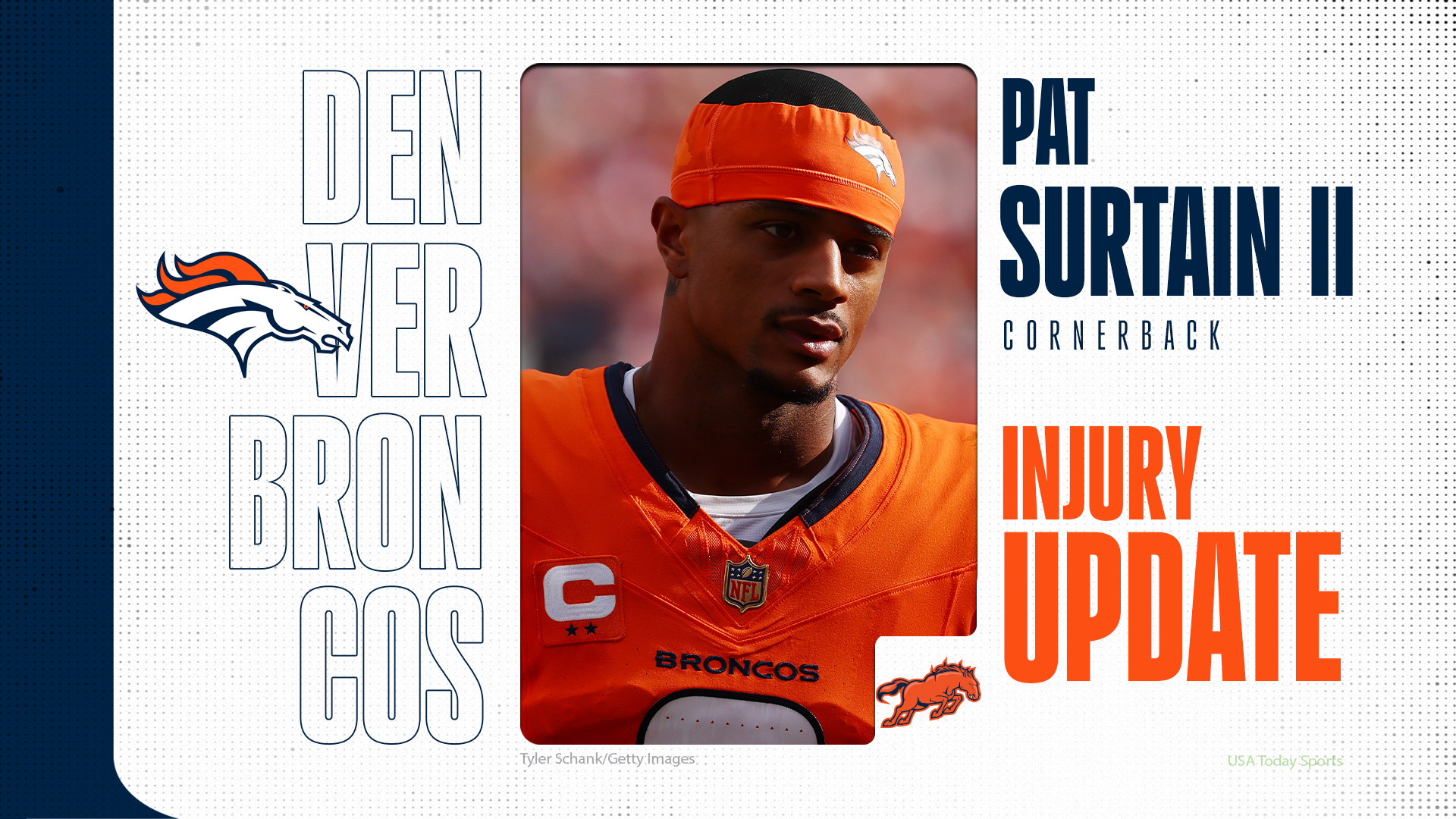 Broncos make IR decision on Pat Surtain