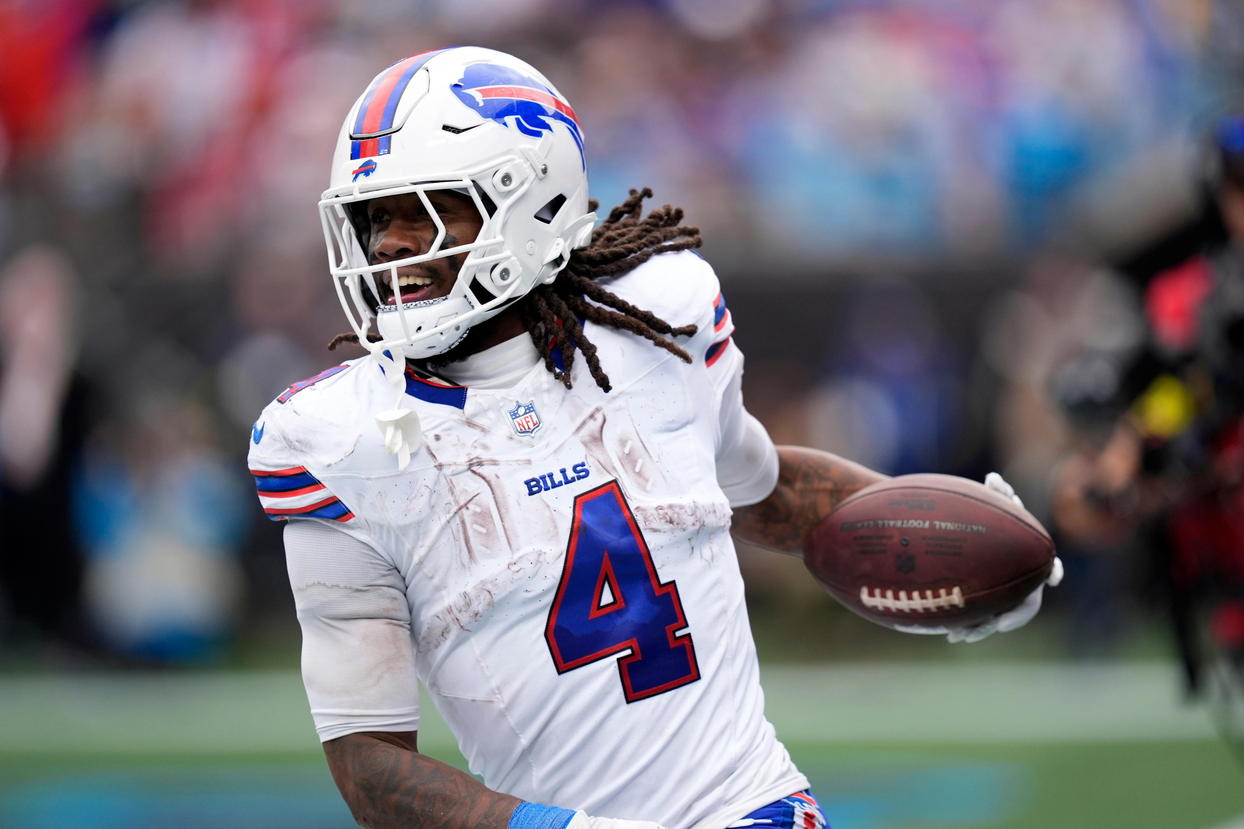 Bills' Josh Allen: 'When you have James Cook, you let him cook'