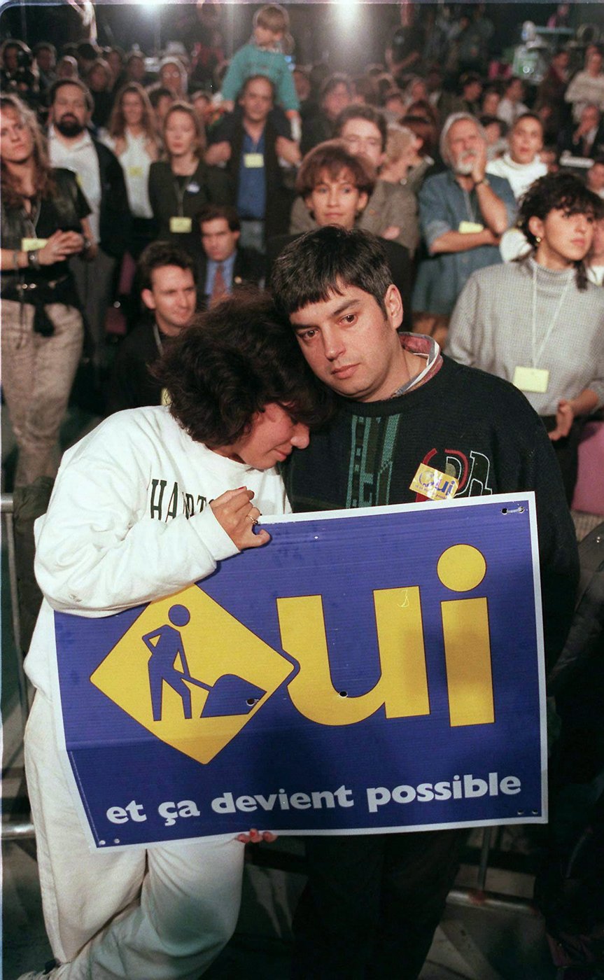 Galerie de photos: le référendum sur la souveraineté du Québec de 1995