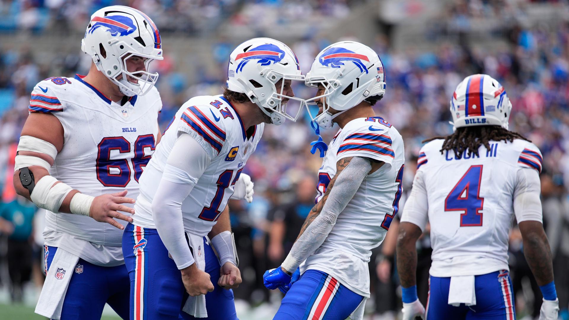 Bills postgame reaction after blowout win at Carolina