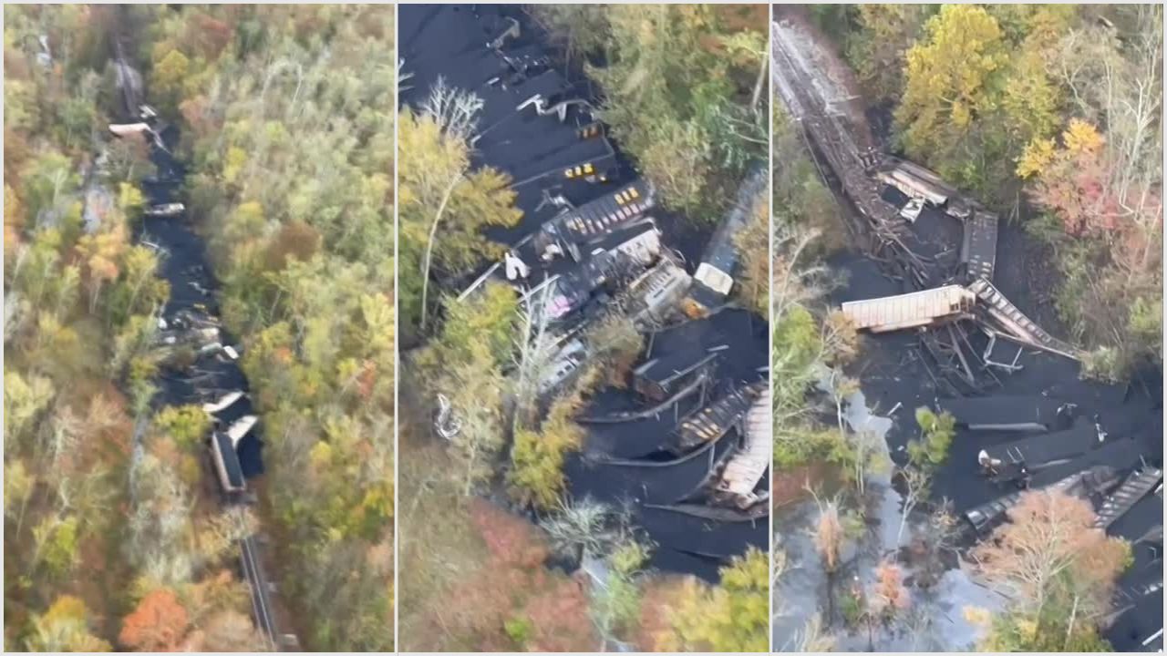 CSX works to clean up massive coal train derailment in Virginia