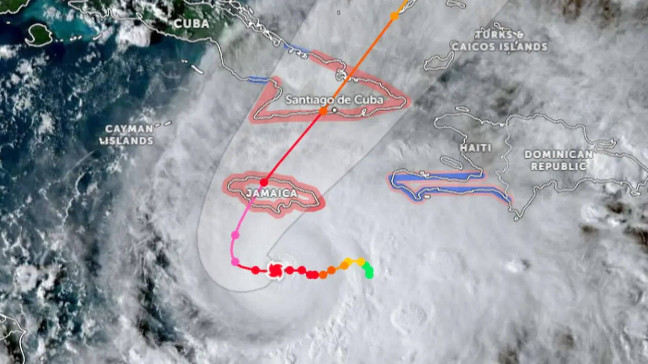 Hurricane Melissa Tracker: What is the Storm's Path and Which Areas ...