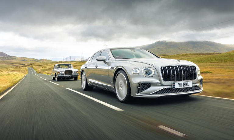 Bentley honors three classic sedans with 2025 Flying Spur tributes