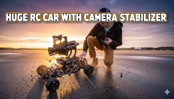 Filming on Wheels: Huge RC Car Doubles as a Camera Platform