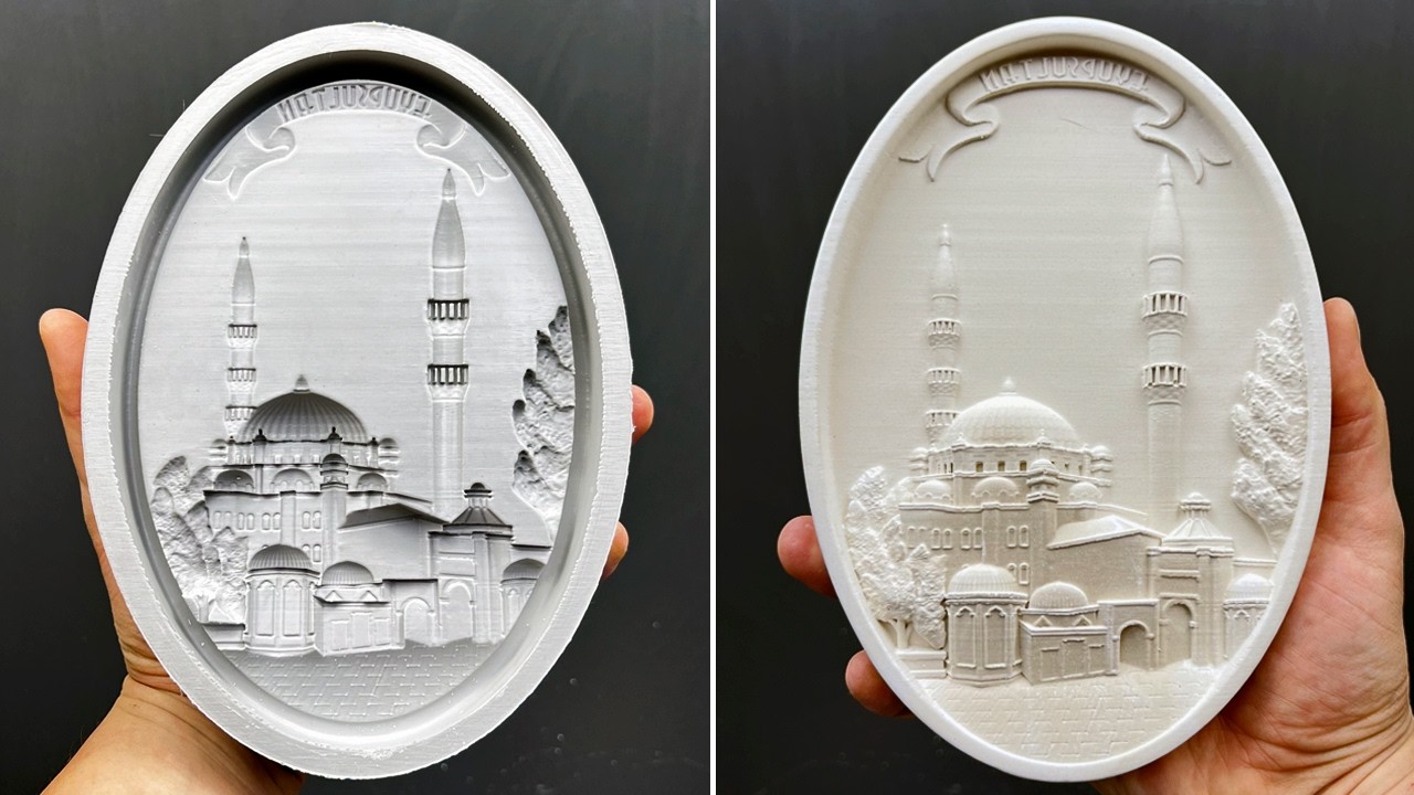 Relaxing DIY silicone mold making process