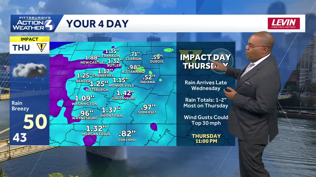 October 26 Forecast: Cold mornings and Impact Day Thursday for Western PA