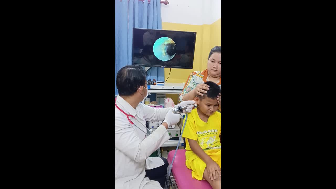 Doctor finds live cockroach in ear canal of toddler complaining of tinnitus