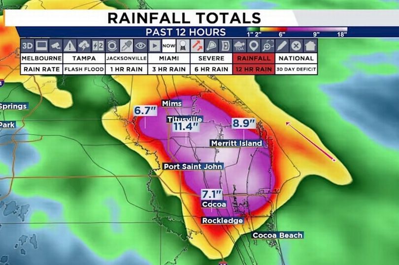 'Life-threatening' Florida flash floods amid tornado risk as officials ...