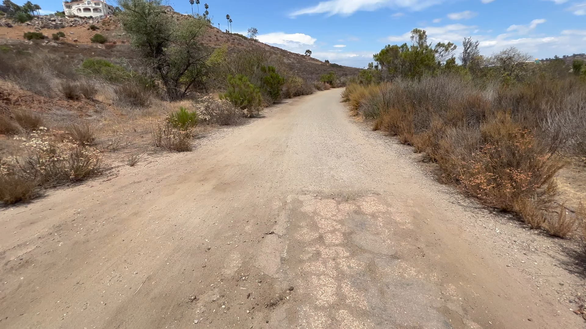 What Remains of the Original Highway 395 Buried in the Hills