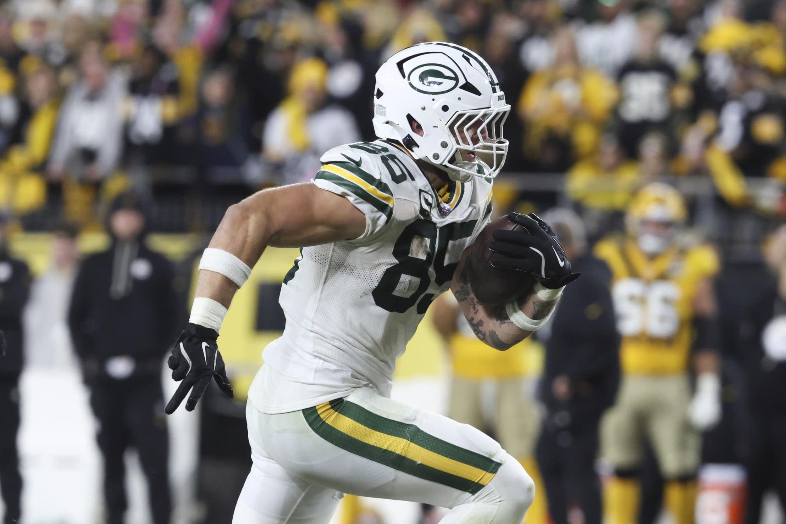 Packers’ Tucker Kraft reveals what new players say about Green Bay ...