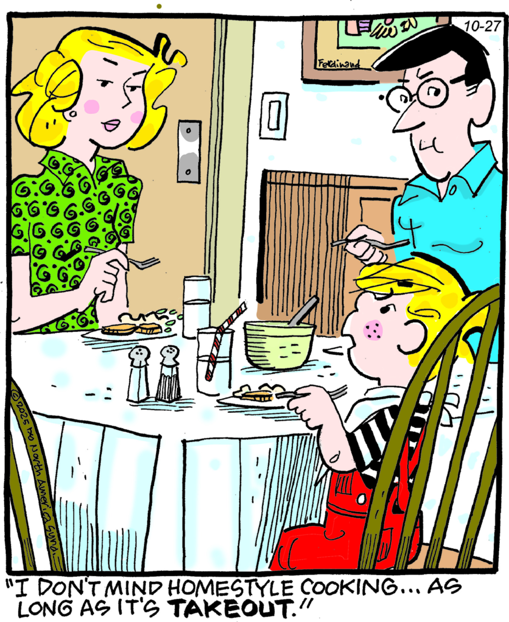 Dennis the Menace by H. Ketcham, M. Hamilton & R. Ferdinand