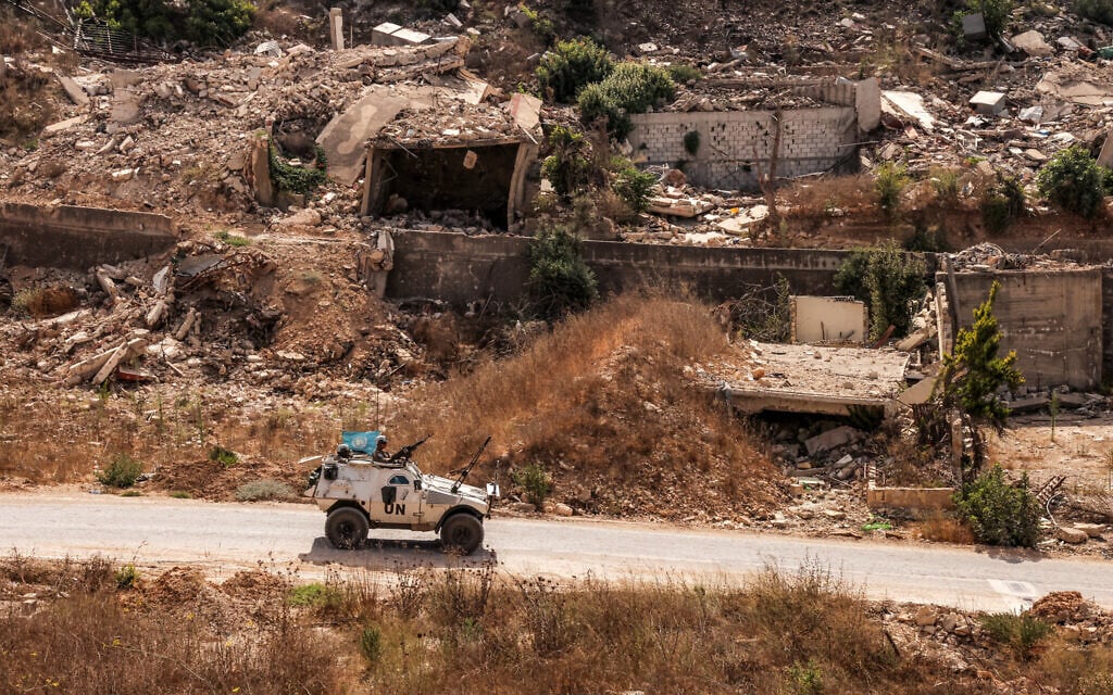 Launch trajectory shows Hezbollah fired mortars that struck UNIFIL post ...
