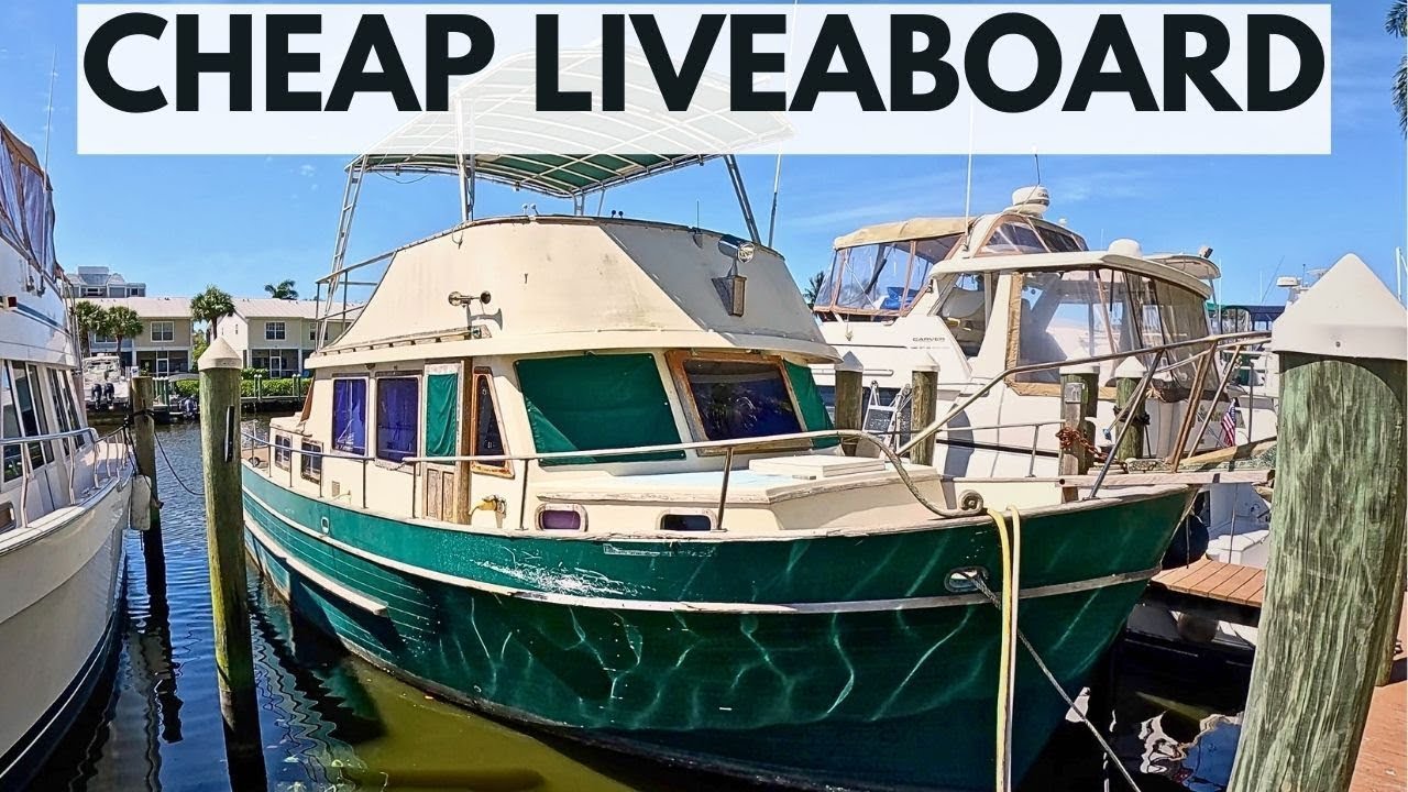 Liveaboard Trawler for $25K | Live on the Hook!