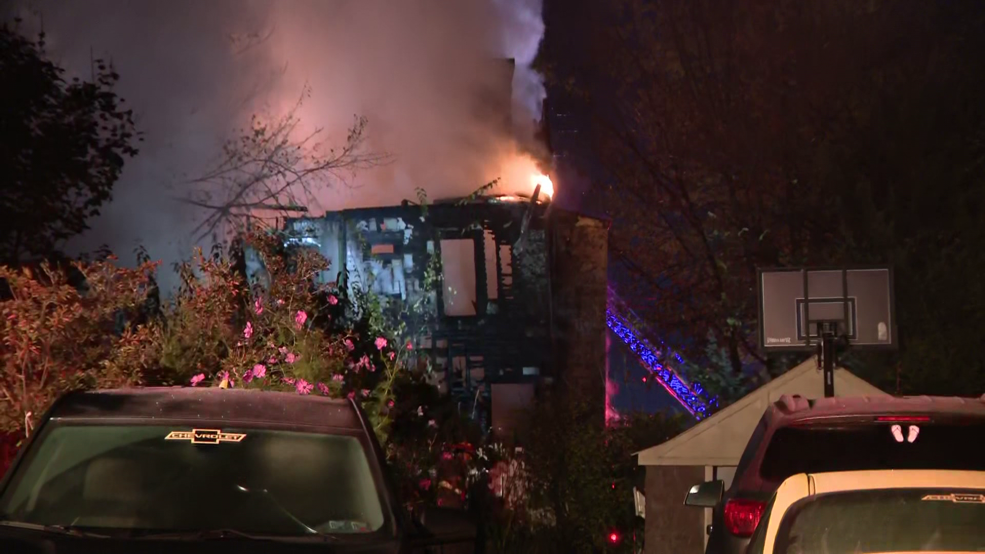 Fire tears through home in Munhall