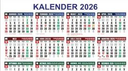 Download Kalender Lengkap 2026: Libur Nasional & Cuti Bersama Sudah ...