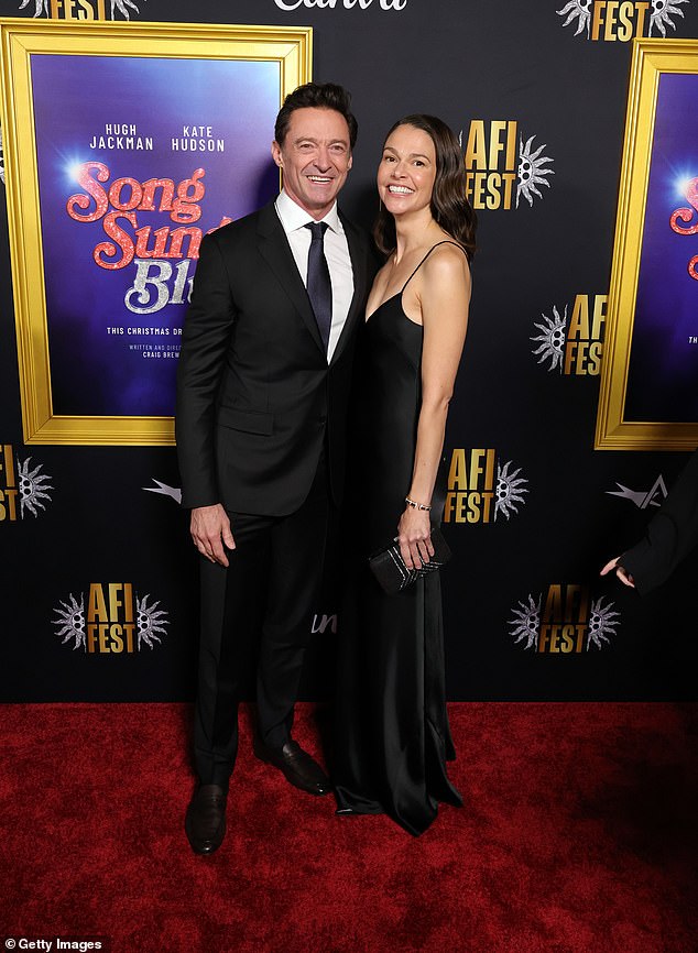 Hugh Jackman and Sutton Foster make long-awaited red carpet debut as a ...