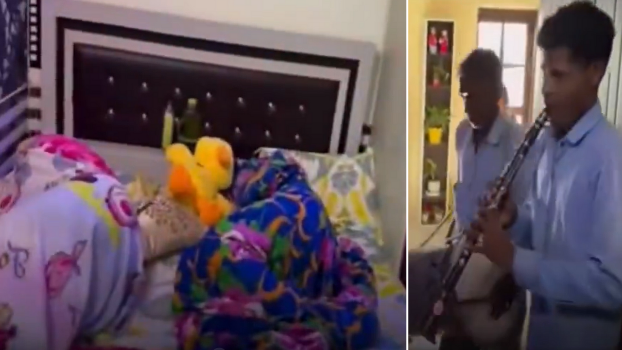 Watch: Desi mom hires band to wake up her kids; video wins internet