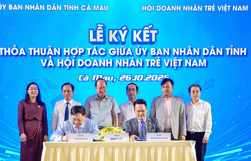 Hội Doanh nhân trẻ Việt Nam và tỉnh Cà Mau phối hợp hỗ trợ khởi nghiệp ...