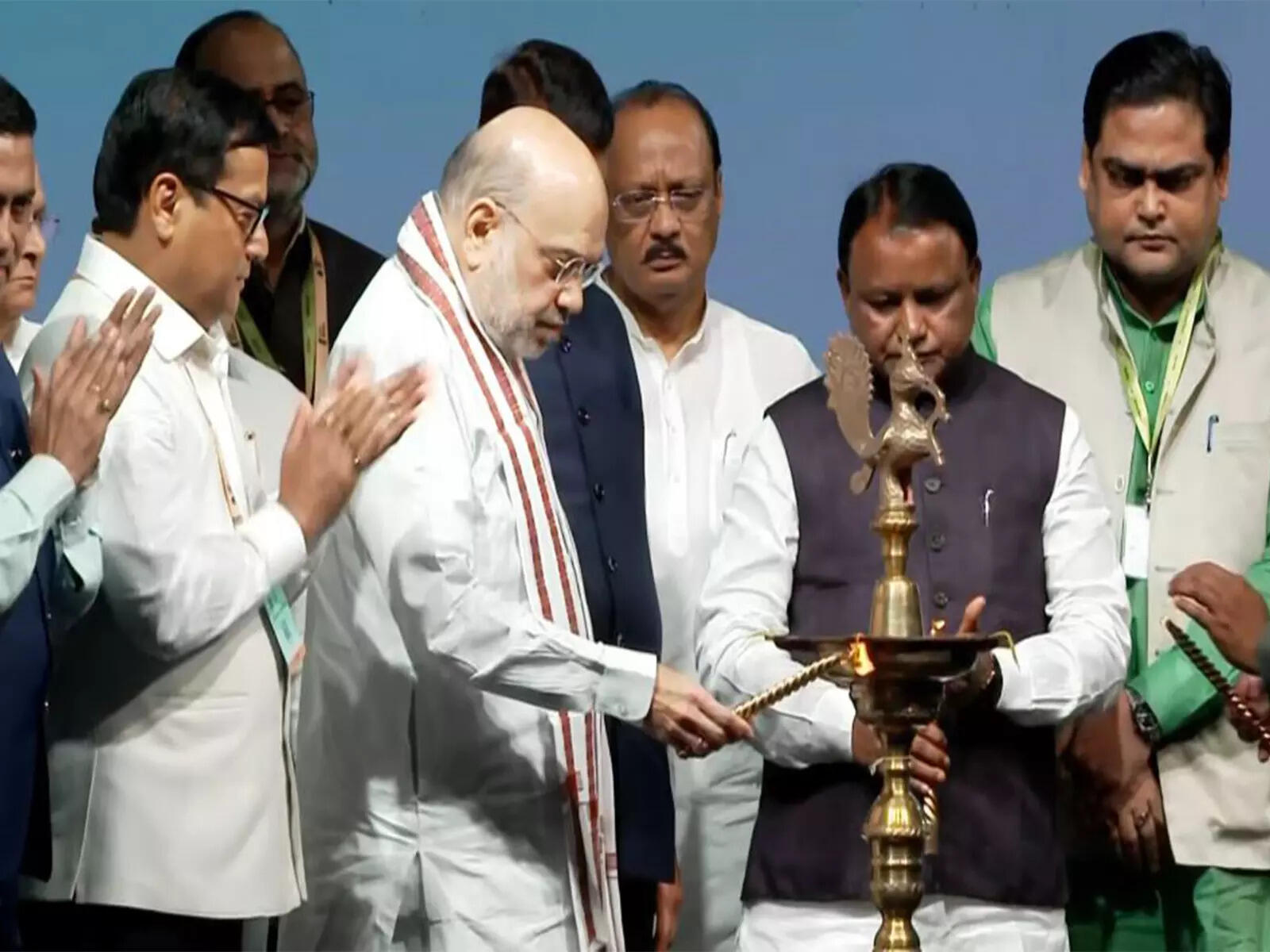 Amit Shah inaugurates Deep-Sea Fishing Vessels at Mazagon Dock in Mumbai