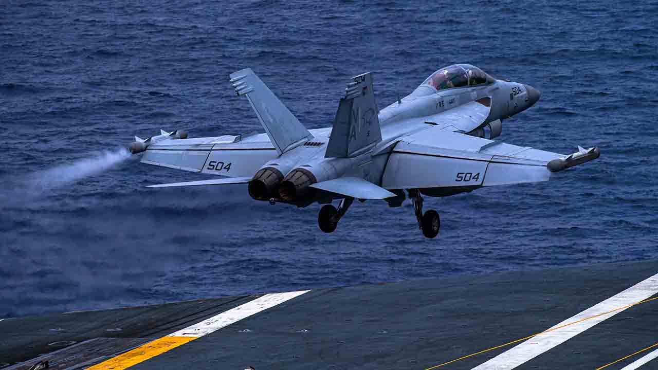 Two Aircraft from USS Nimitz Crash on the Same Day During Operations in ...