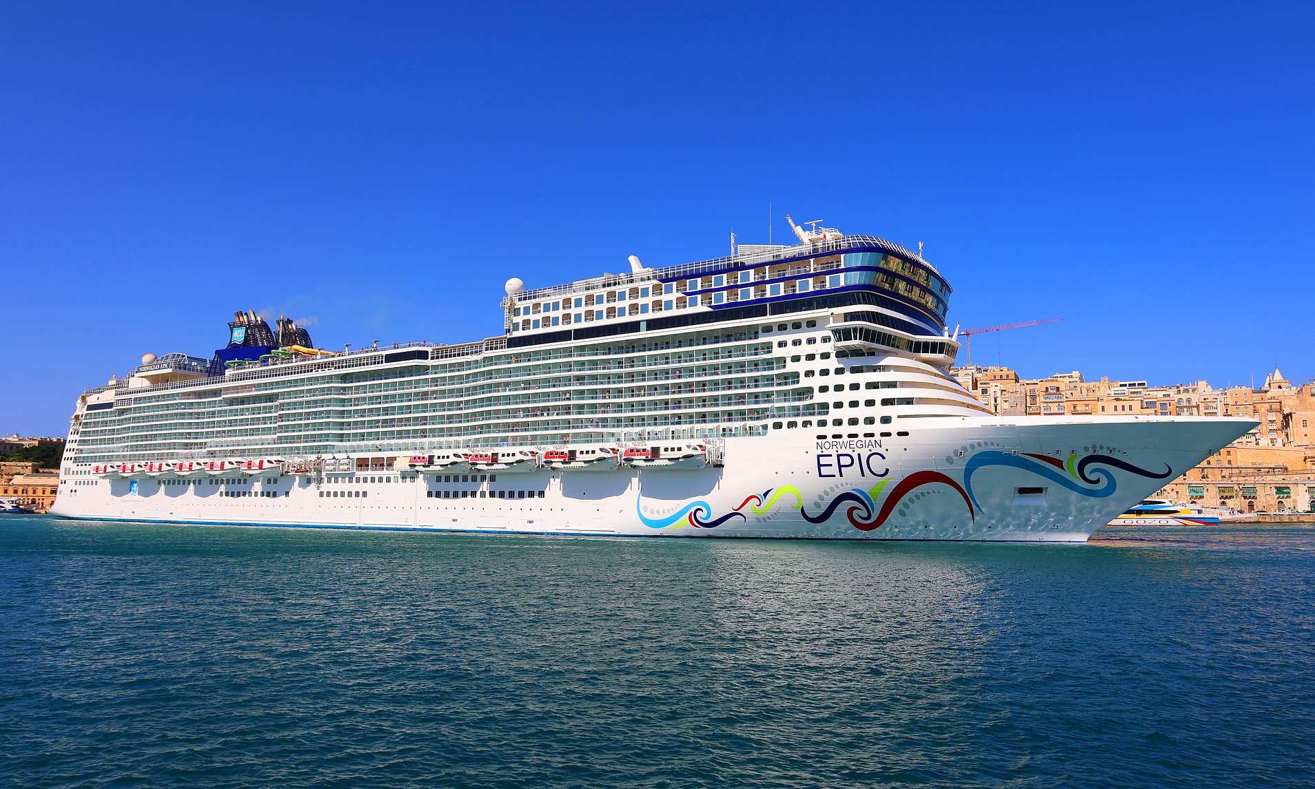 Norwegian Cruise ship rescues 63 people lost at sea