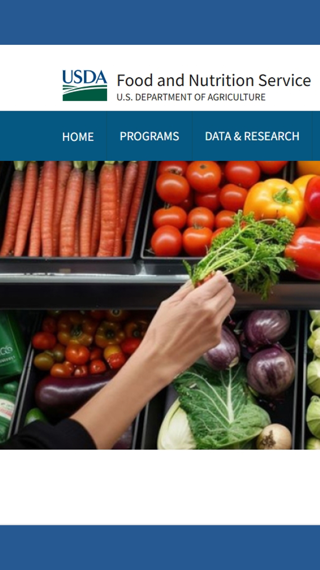 USDA website says no SNAP benefits will be issued starting Nov. 1 due ...