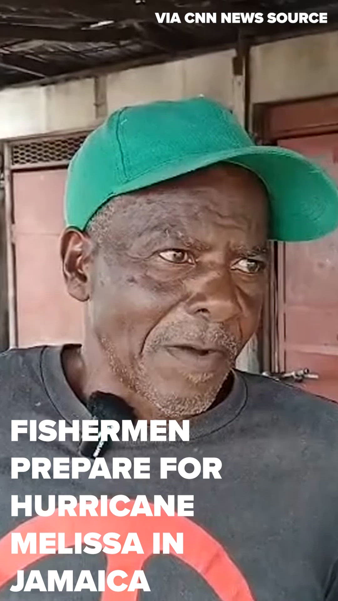 Fishermen prepare for Hurricane Melissa in Jamaica