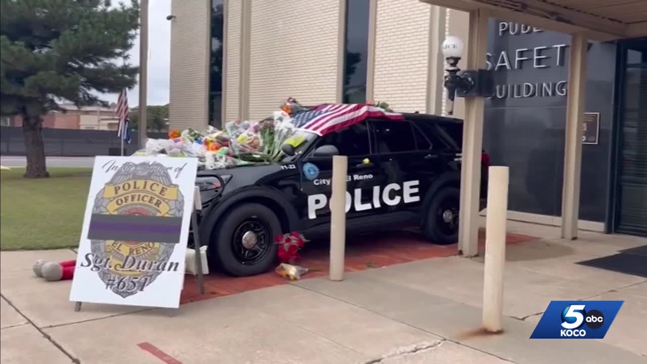 El Reno community supports family of fallen police officer Thomas Duran