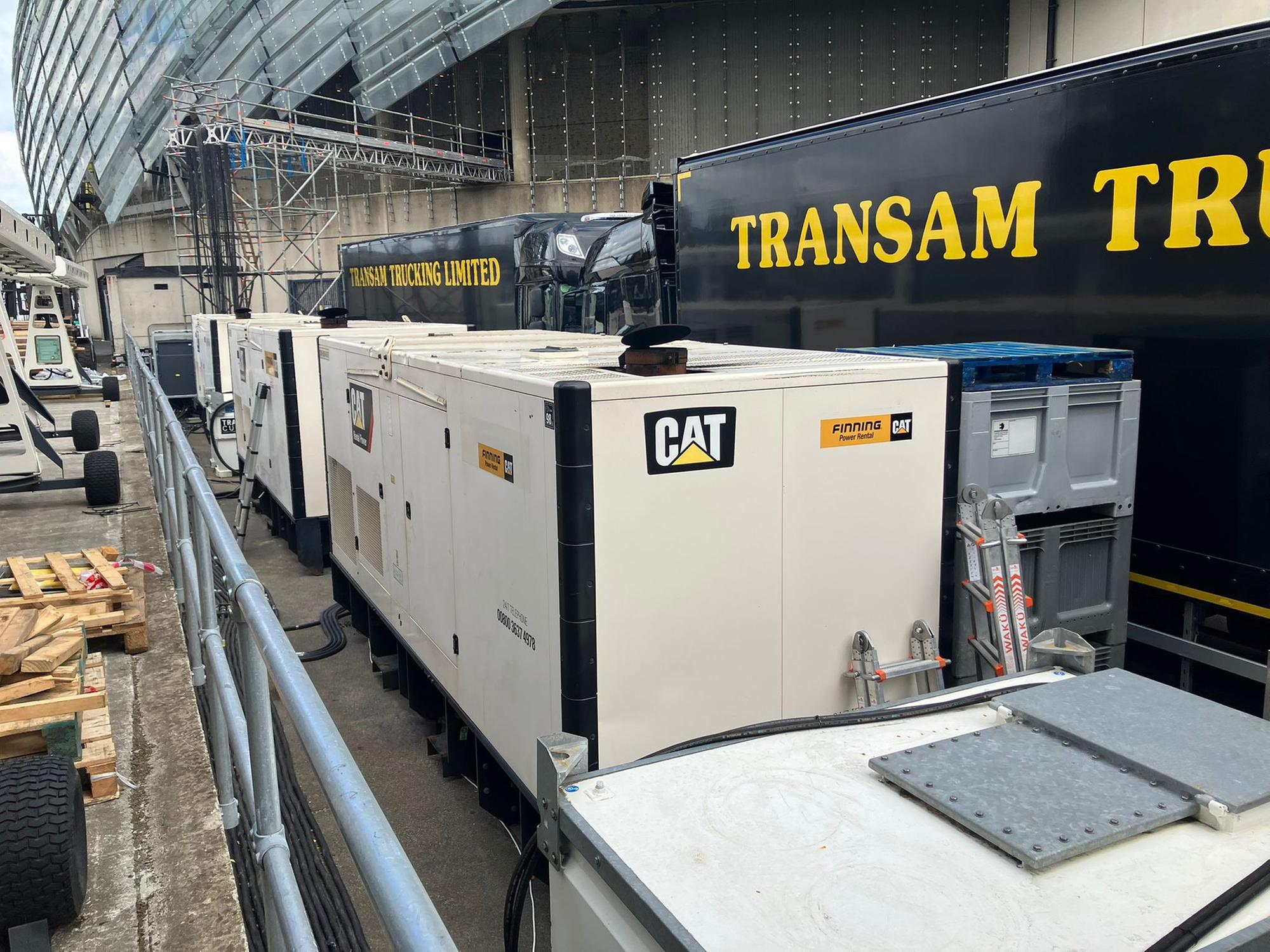 Finning powers Ireland’s summer of music with Event Power