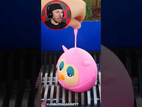 Experiments showing how phones react in industrial shredders