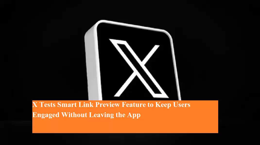 X new feature: No need to leave X, the original post will remain ...