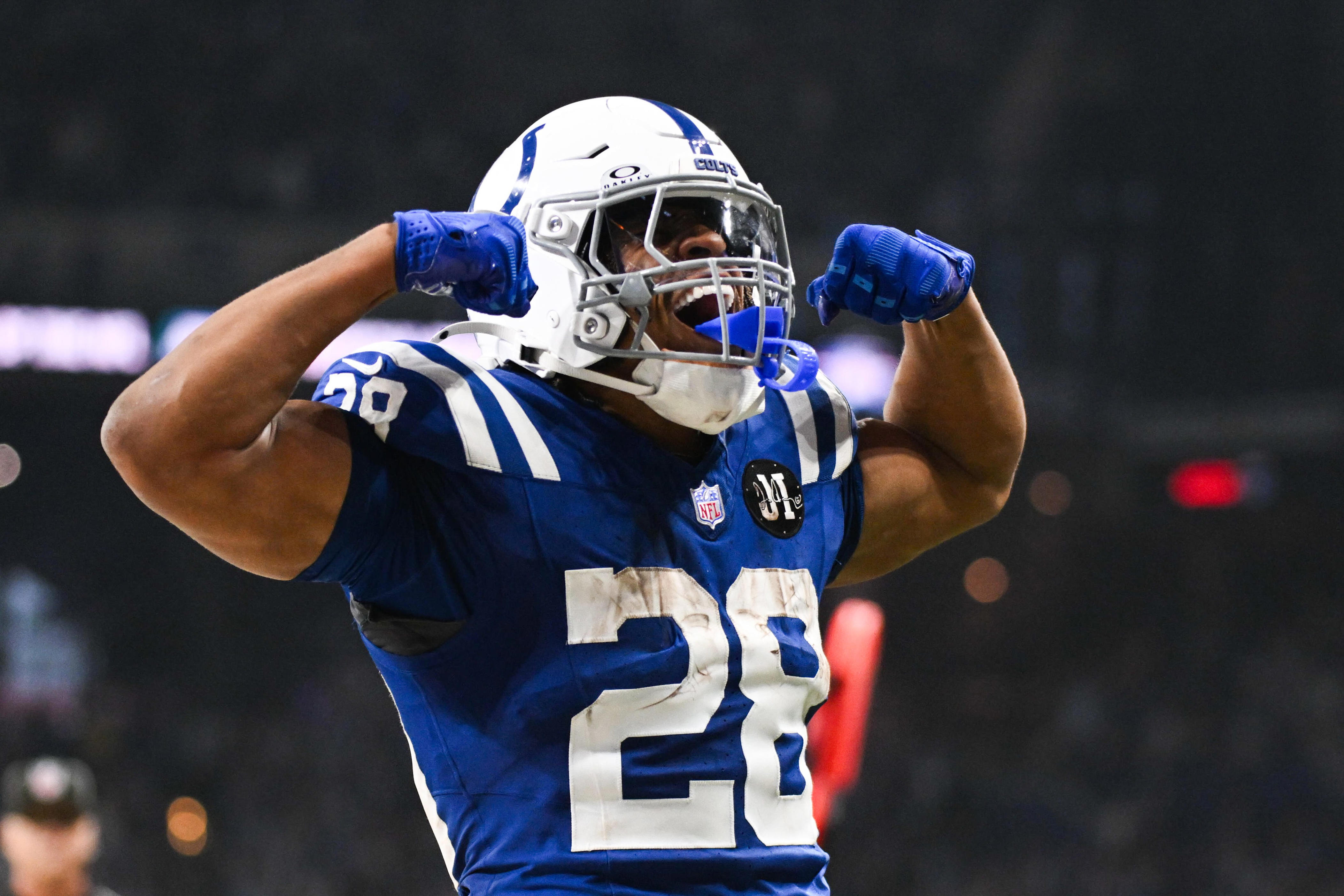 Colts' RB Jonathan Taylor's stats through Week 8 of NFL season