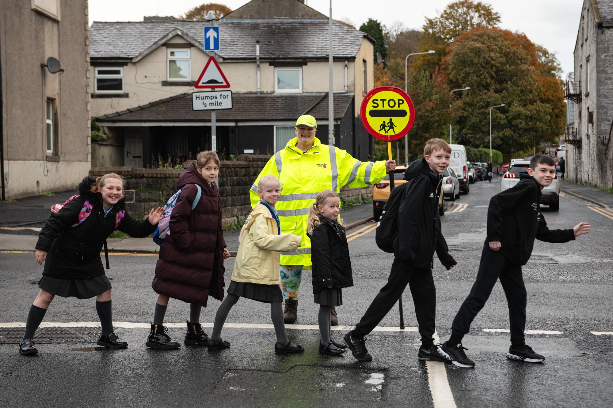 Double competition win for well known 'lollipop lady' at Clitheroe's St ...