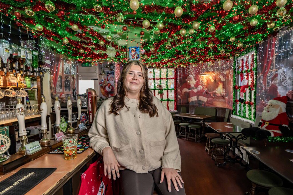 Britain’s most festive pub transforms into Christmas grotto – two ...