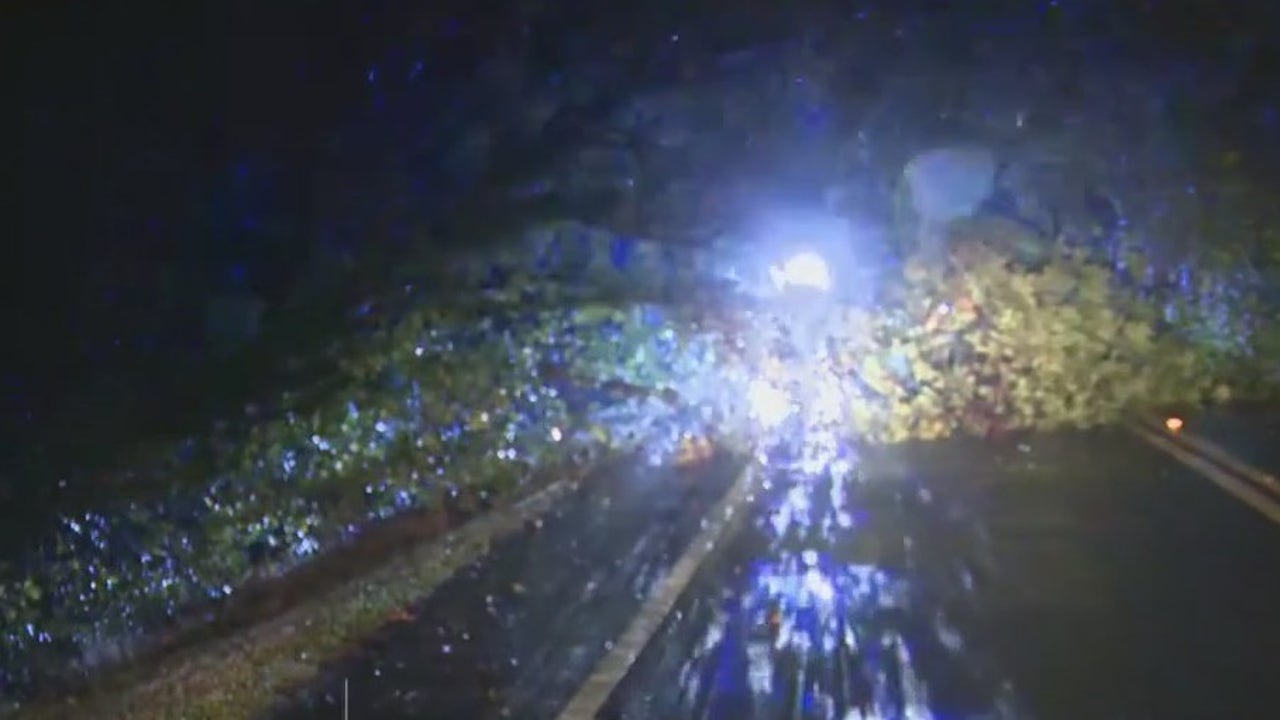 Soaking rain, winds make Monday commute difficult across metro Atlanta