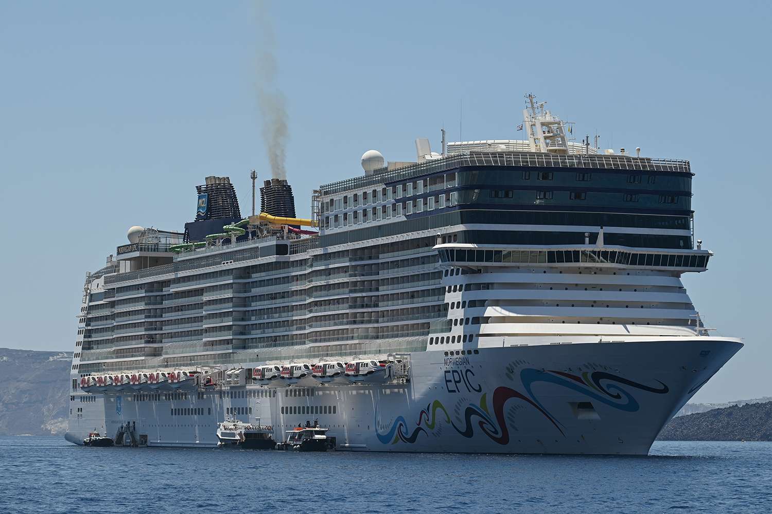 63 People Stranded in the Ionian Sea Safely Rescued by Cruise Ship