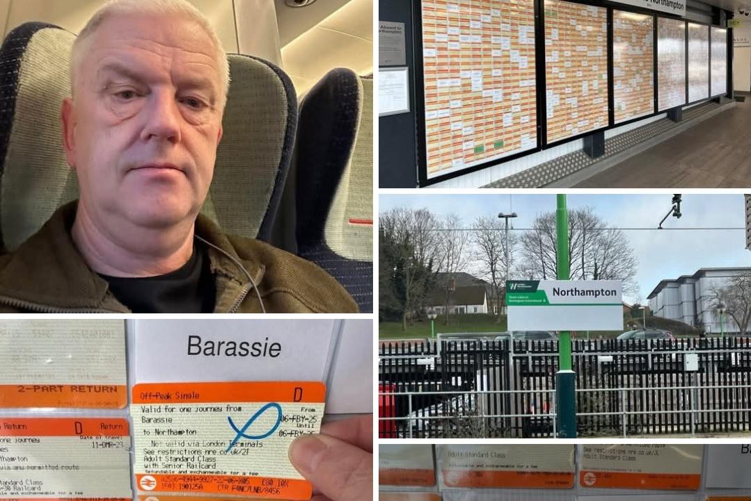 'How very British': 'Dull man' makes 13-hour round trip to Northampton ...
