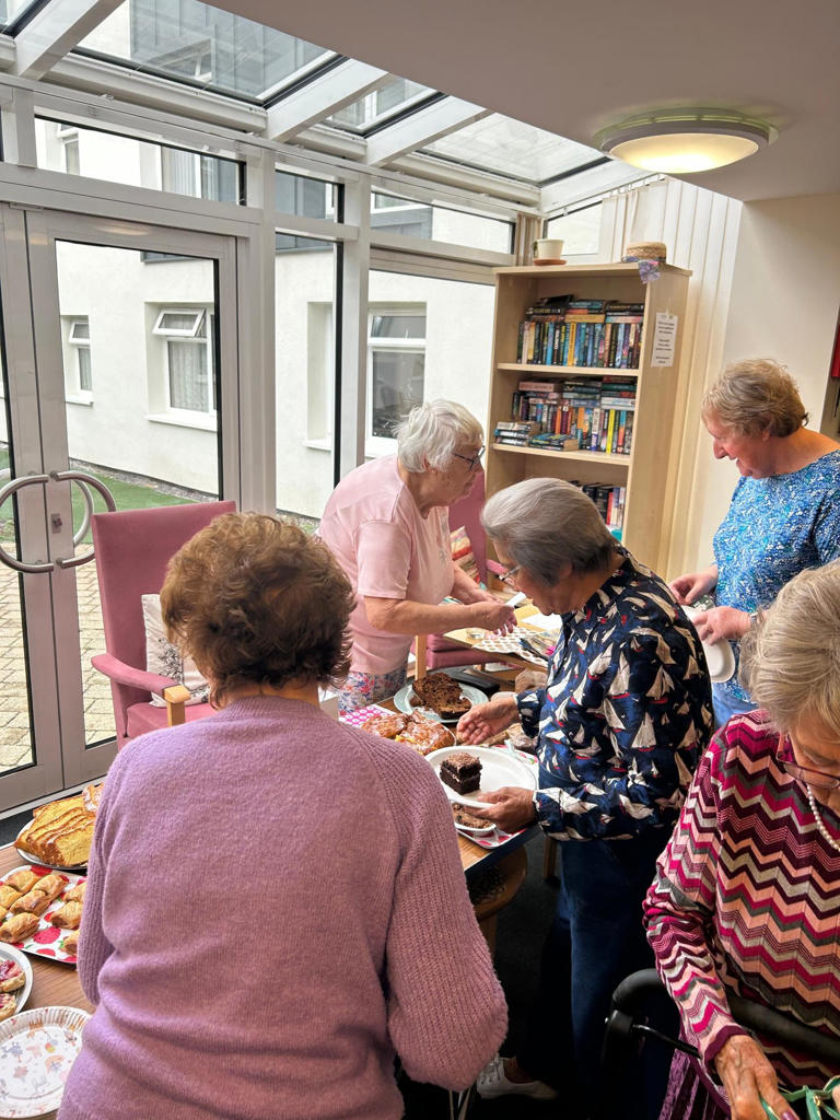 Coffee, Cake, and Community Spirit Brewed at Eliza Mackenzie Court
