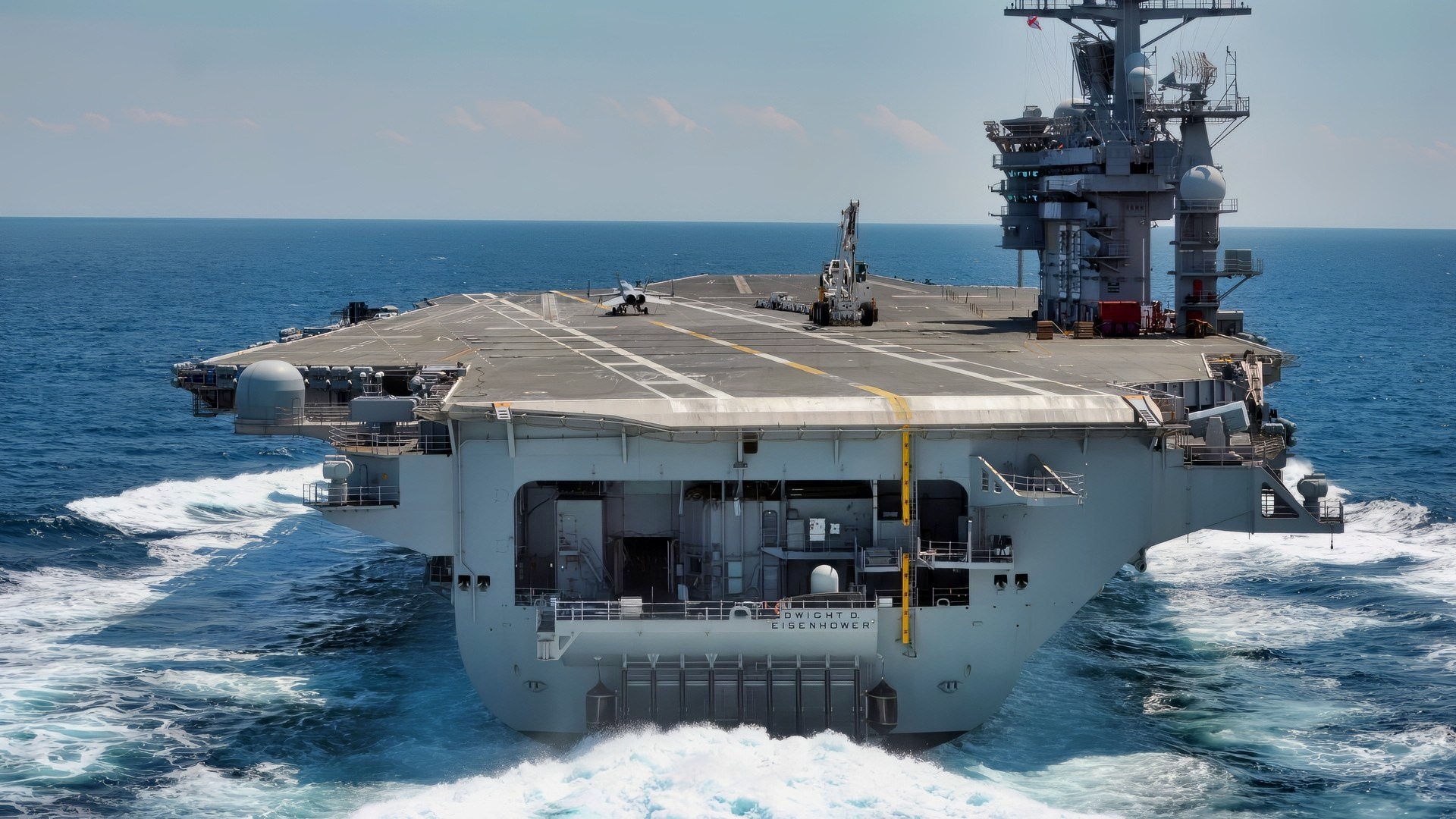Russia was building a nuclear supercarrier to match the US Nimitz-class ...