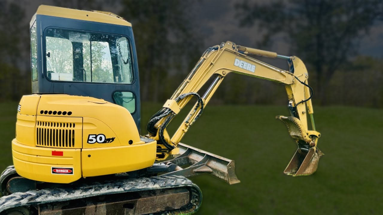 I Bought The Cheapest John Deere 50ZTS Mini Excavator