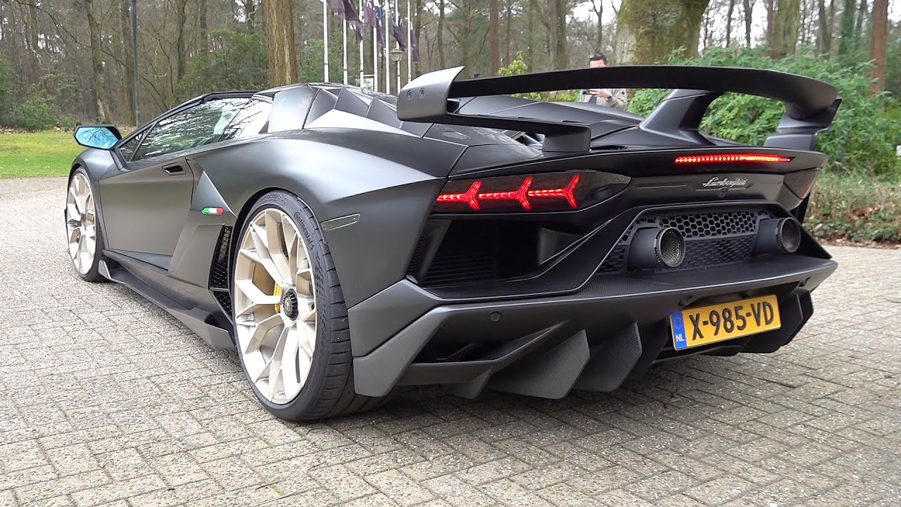 Novitec Aventador SVJ Roadster Revs & Launches