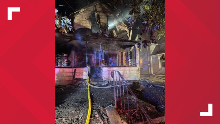 No injuries reported after house fire in Moline Sunday night
